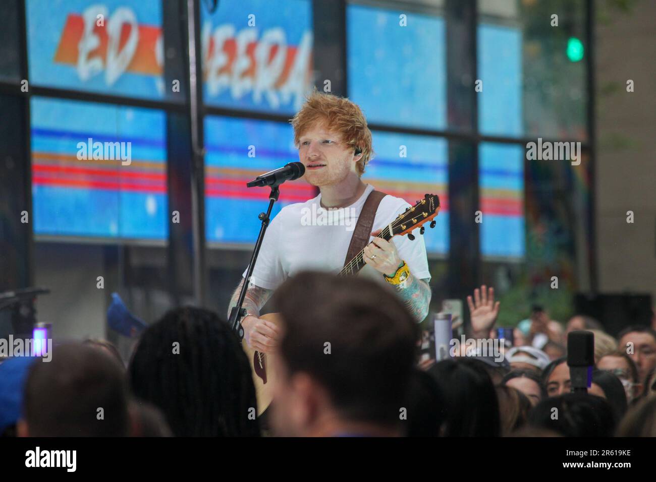 New York, USA. 6th June, 2023. (NEW) Ed Sheeran Performs live on Today ...