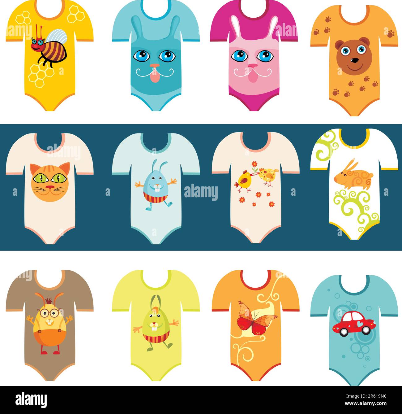 Modern baby Stock Vector Images - Alamy