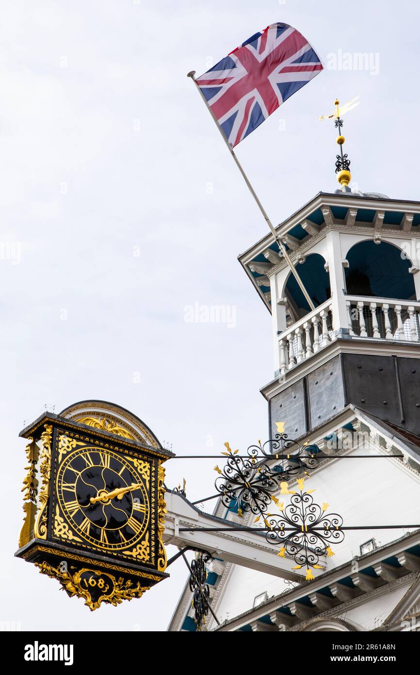 Guildford clock tower hi-res stock photography and images - Alamy