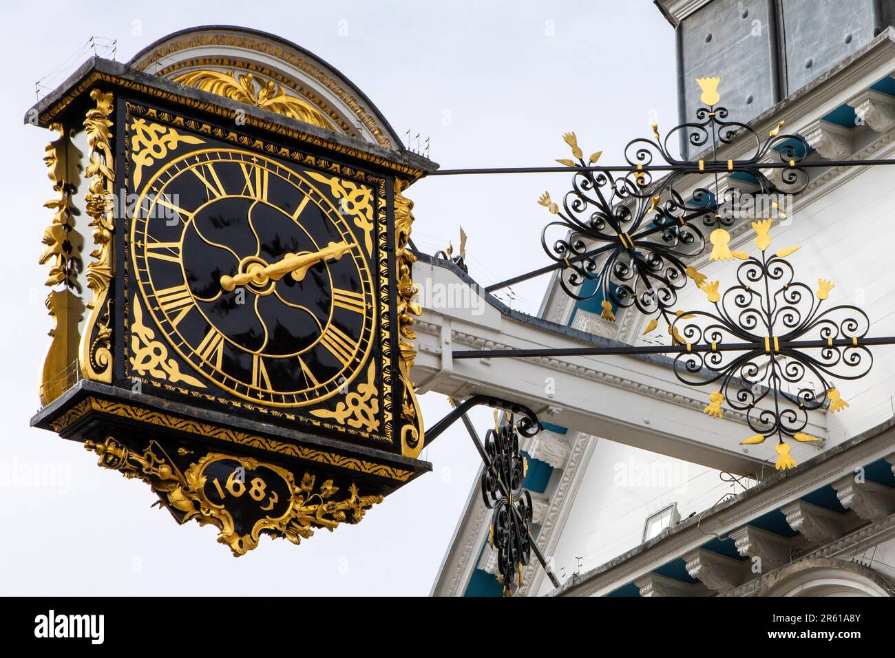 Guildford clock tower hi-res stock photography and images - Alamy