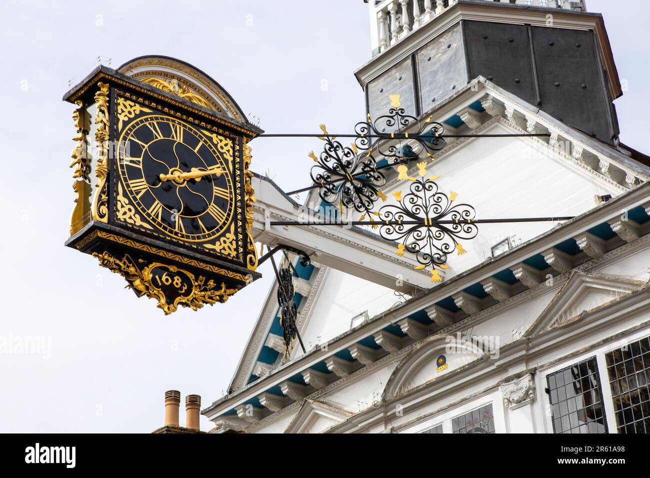 Guildford clock tower hi-res stock photography and images - Alamy