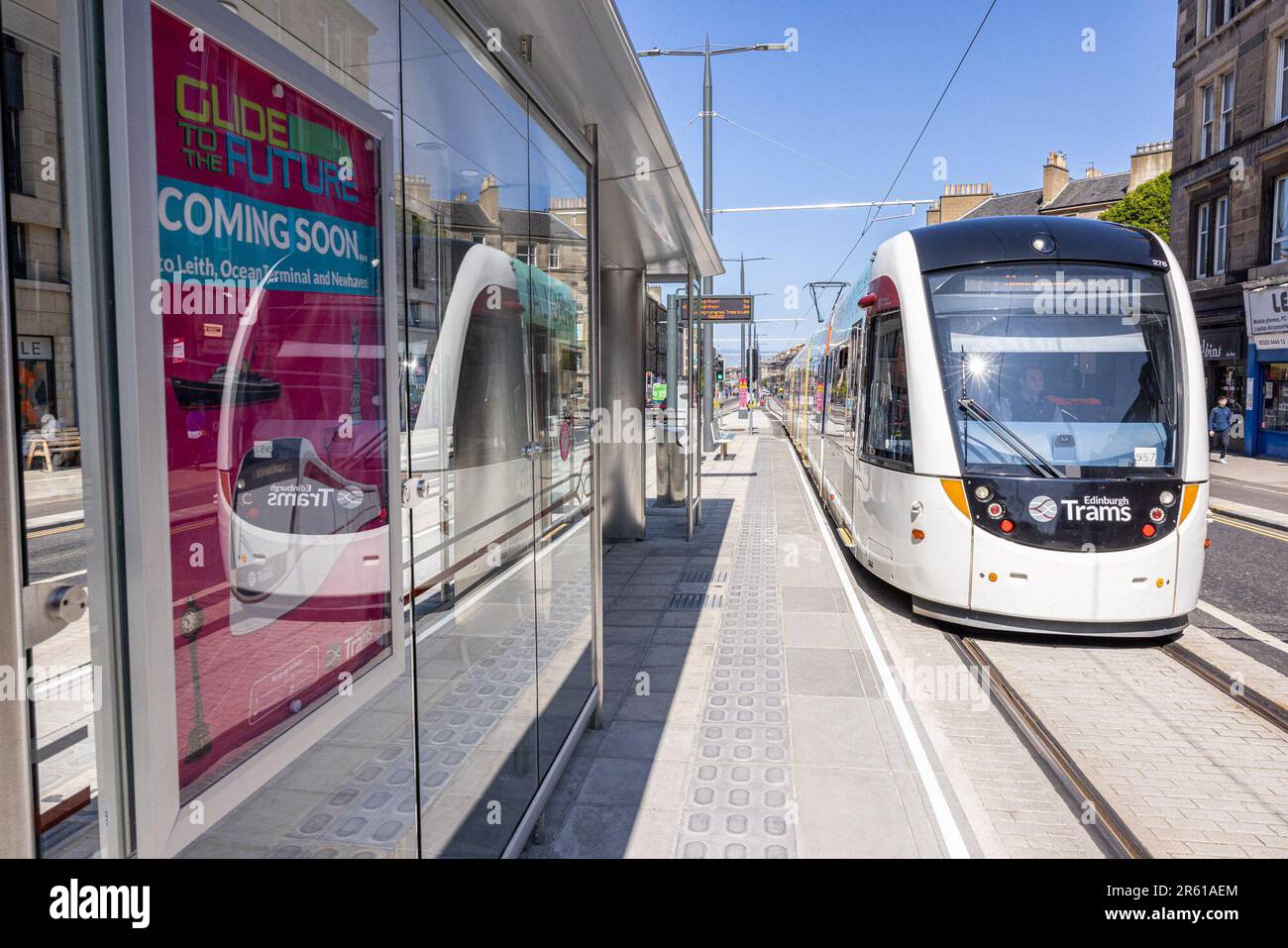 Edinburgh, United Kingdom. 06 June, 2023 Pictured: The controversial extension to the Edinburgh ...