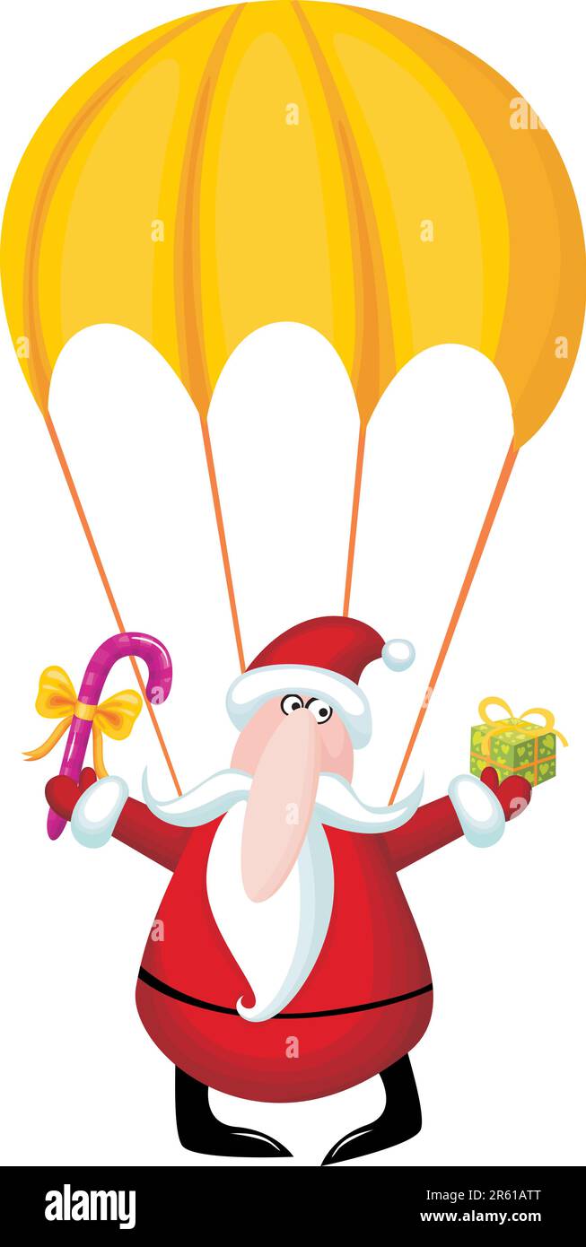 vector illustration of a santa Stock Vector Image & Art - Alamy