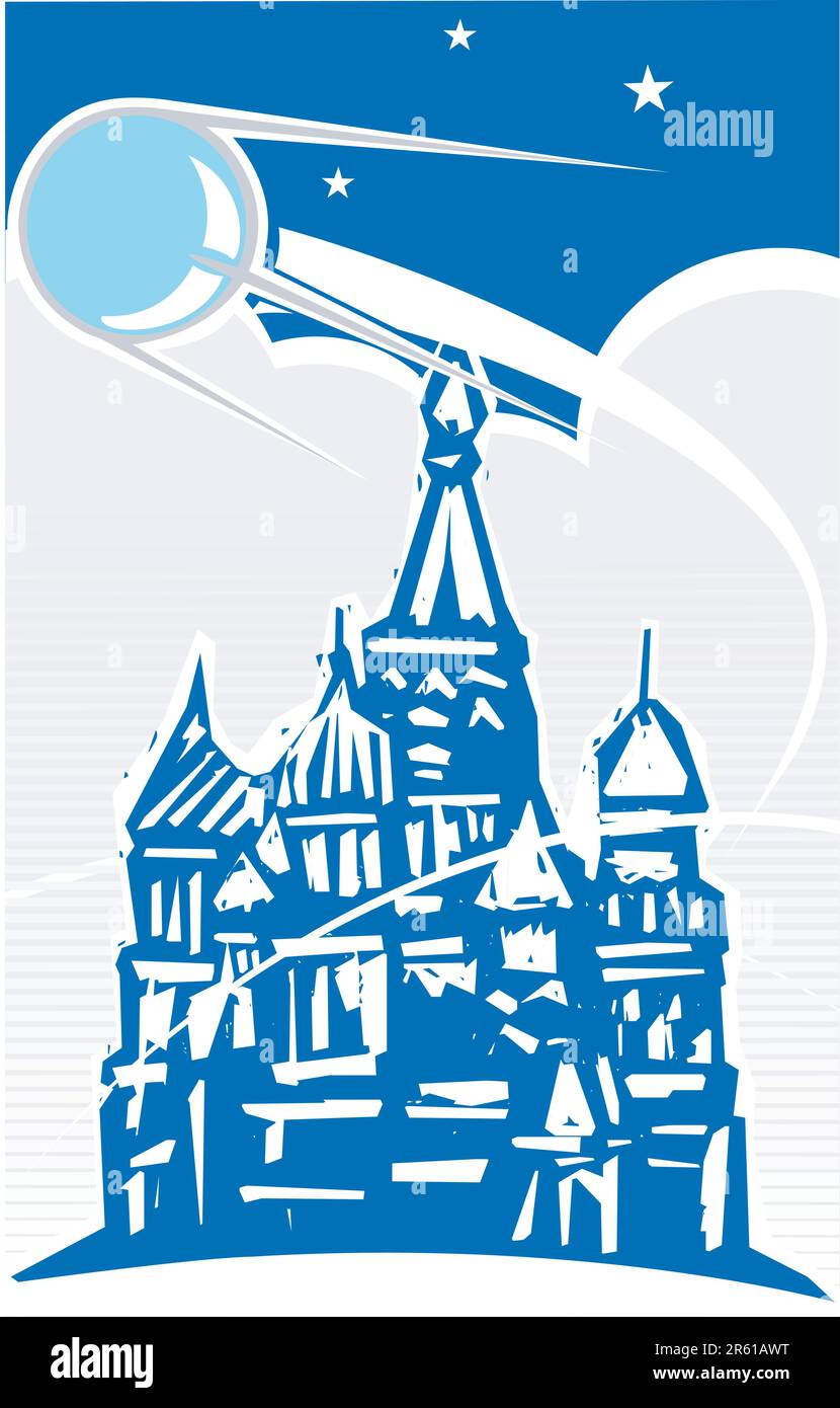 Sputnik poster hi-res stock photography and images - Alamy