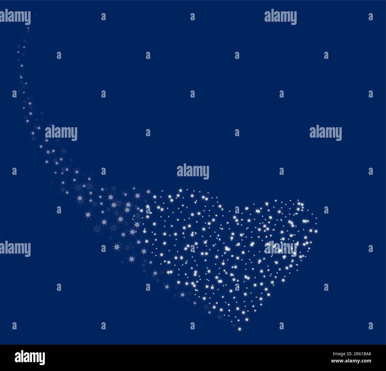 creative background representing little shining stars exploding on a ...