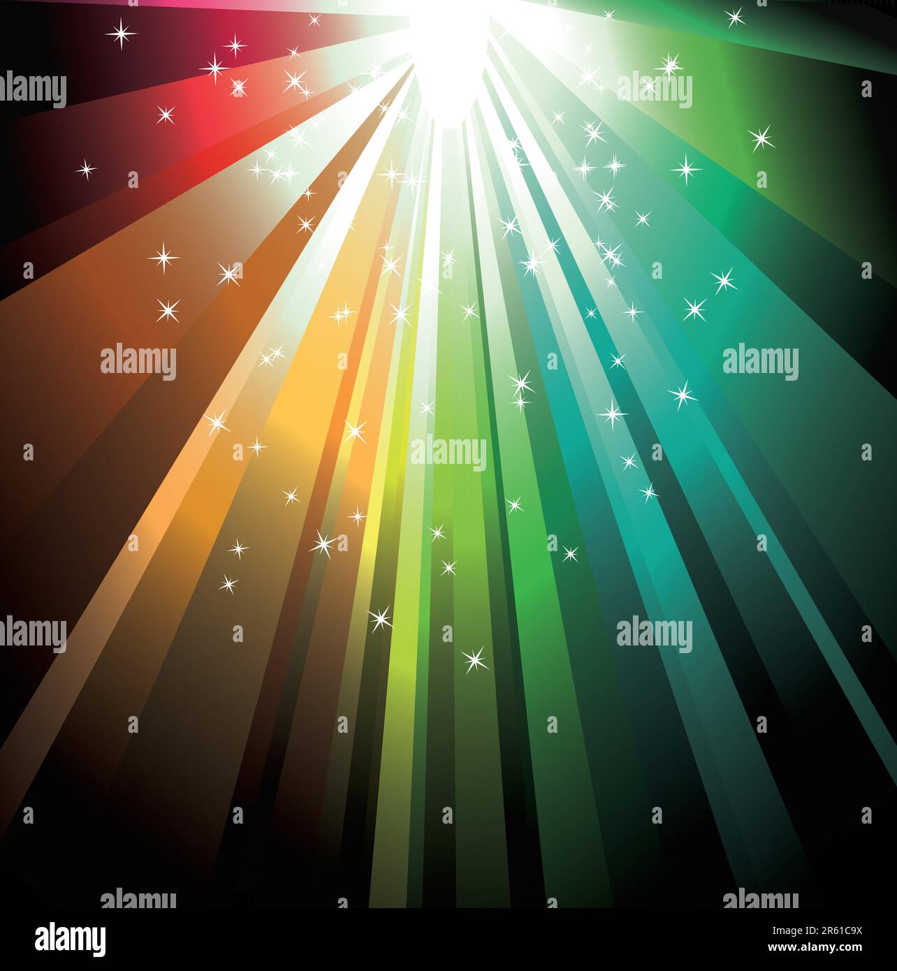 Colorful Magic Mistery Lights Stock Vector Image & Art - Alamy