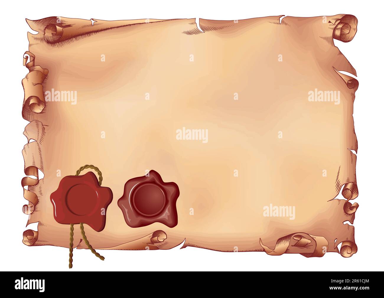 Parchment certificate design hi-res stock photography and images - Alamy