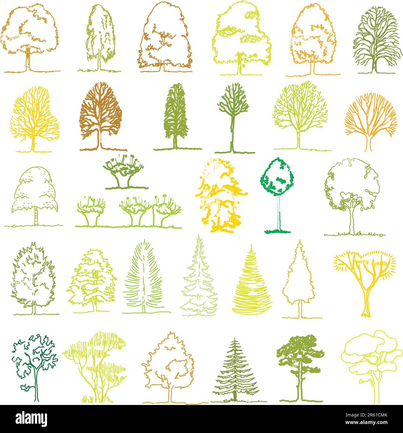 Landscaping silhouette hi-res stock photography and images - Alamy