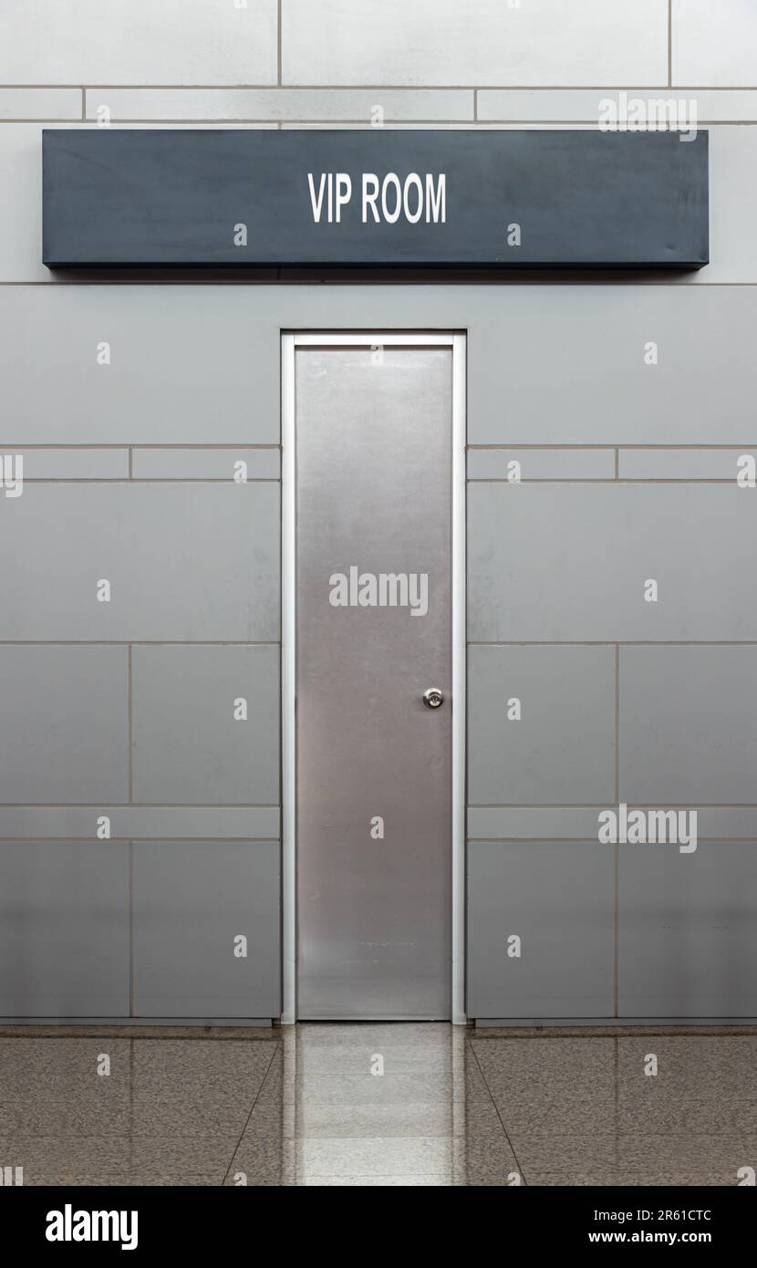Entrance to the VIP room Stock Photo - Alamy