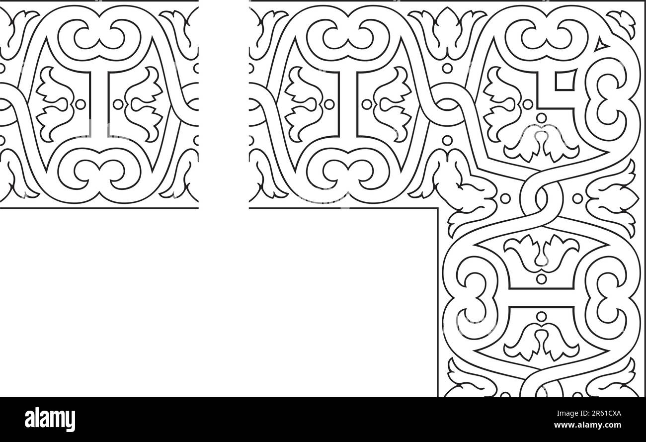 Openwork engraving Stock Vector Images - Alamy