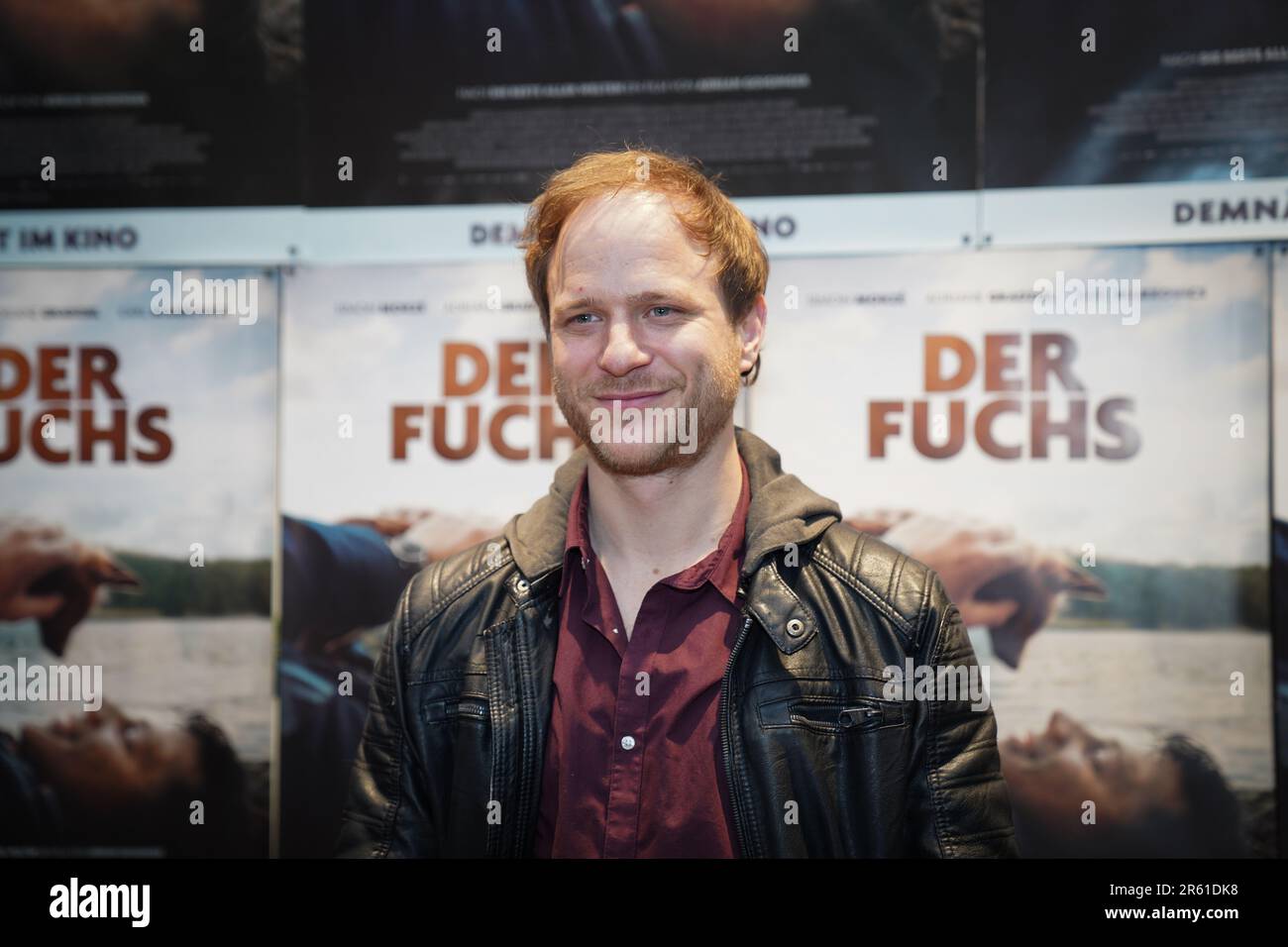 Director Adrian Goiginger and actor Simon Morzé seen at the Premiere of ...