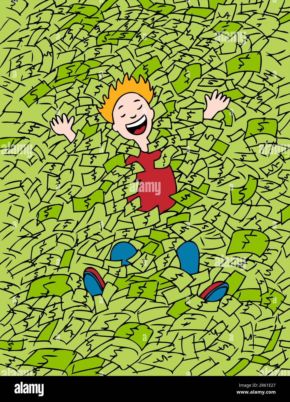 Money super Stock Vector Images - Alamy