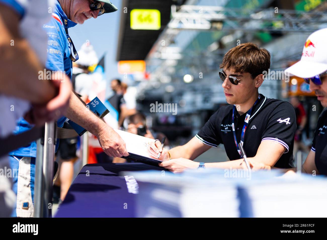 Le Mans, France. 06th June, 2023. CALDWELL Oliver (gbr), Alpine Elf ...