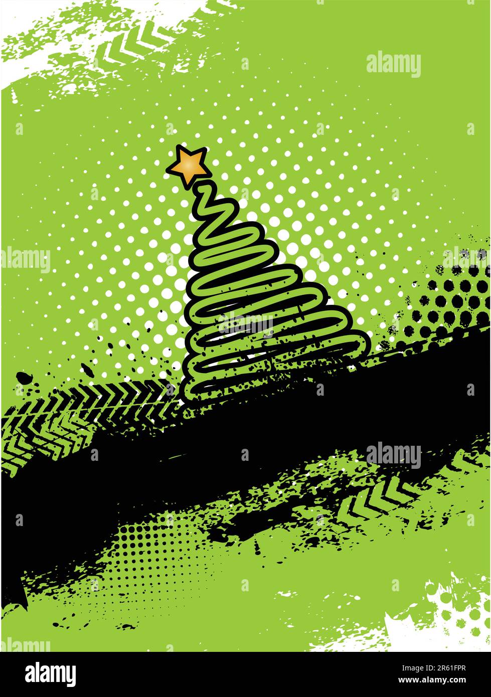 Grunge illustration tree hi-res stock photography and images - Alamy