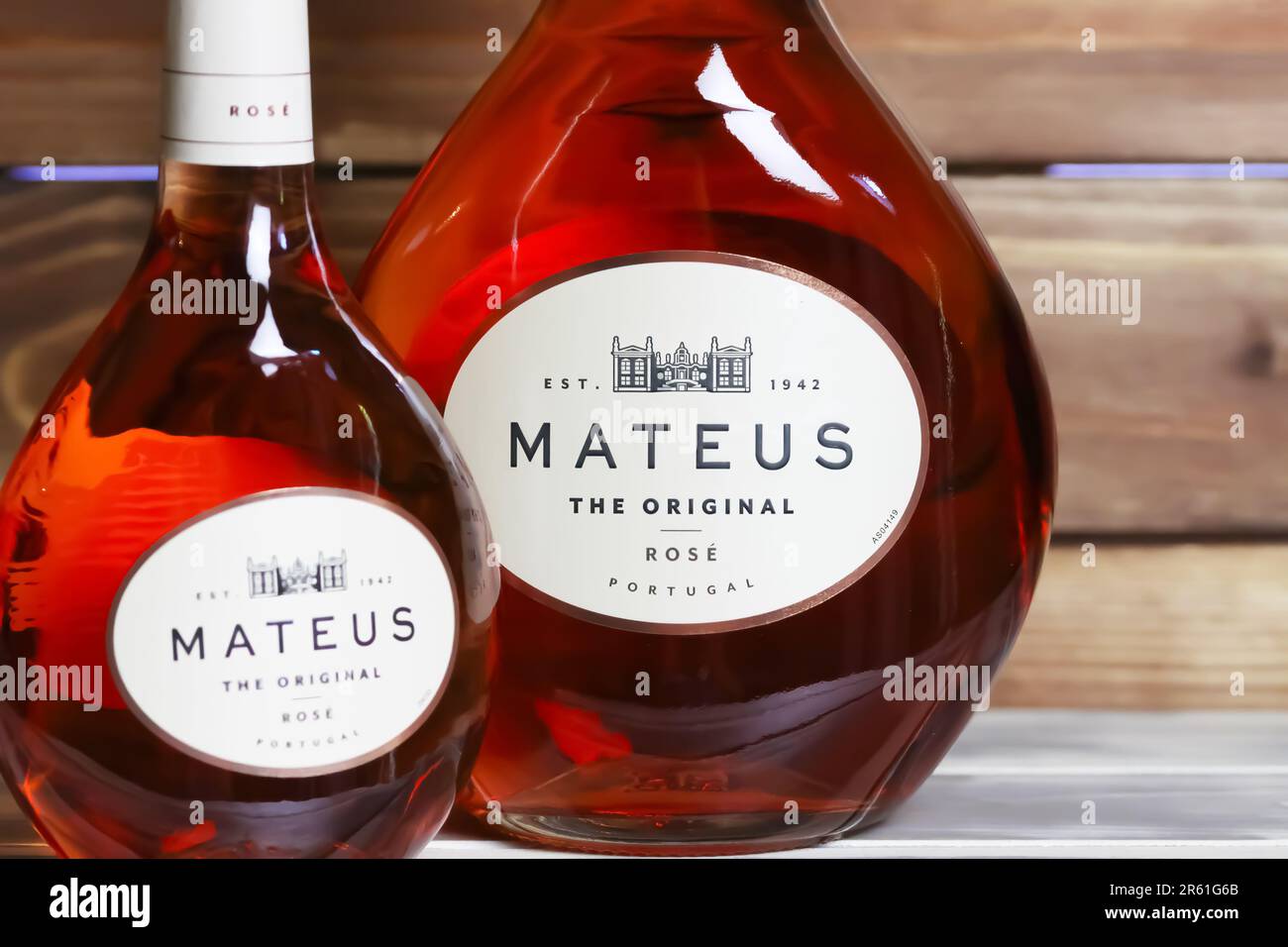 Mateus rose hi-res stock photography and images - Alamy
