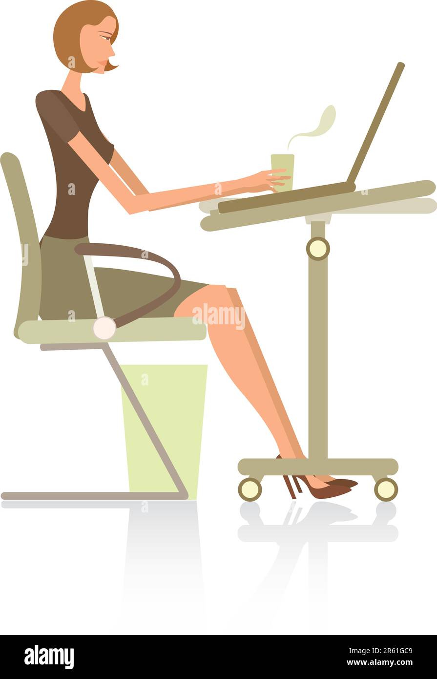 Members working Cut Out Stock Images & Pictures - Alamy