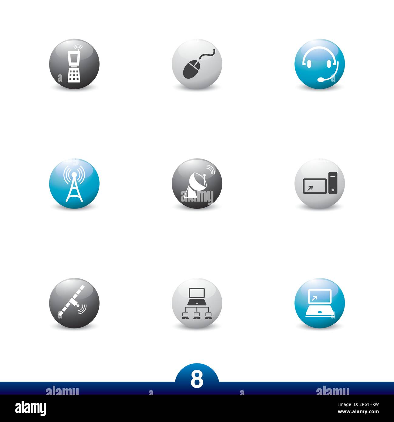 Radio mast silhouette Stock Vector Images - Alamy