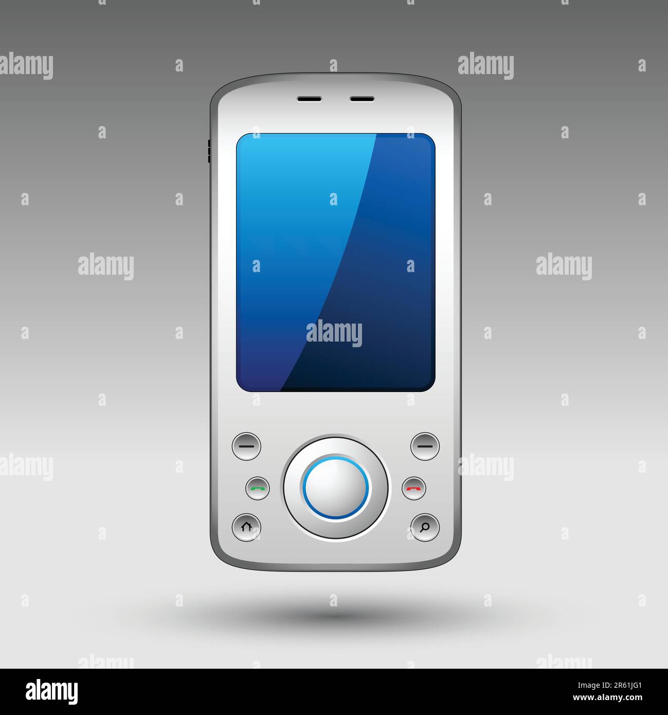 Mobile phone editable vector illustration Stock Vector Image & Art - Alamy