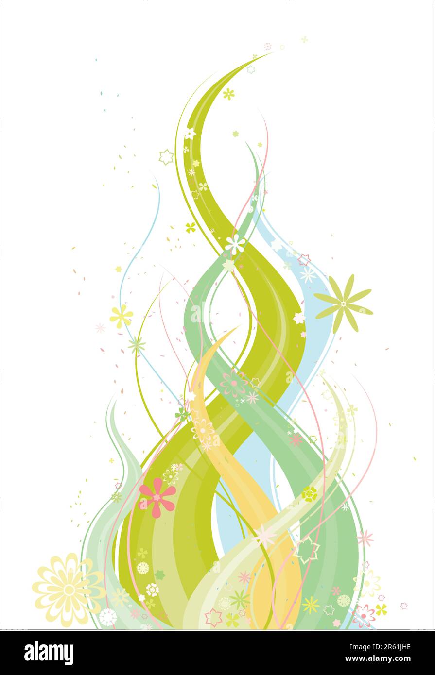 Flowing creativity Stock Vector Images - Alamy