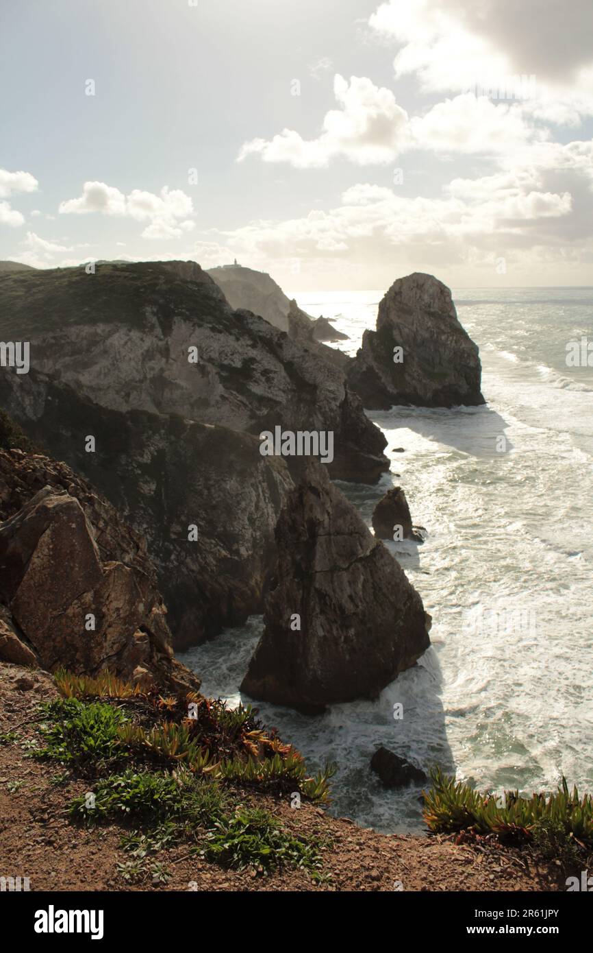 Rocks of Portugal Stock Photo - Alamy