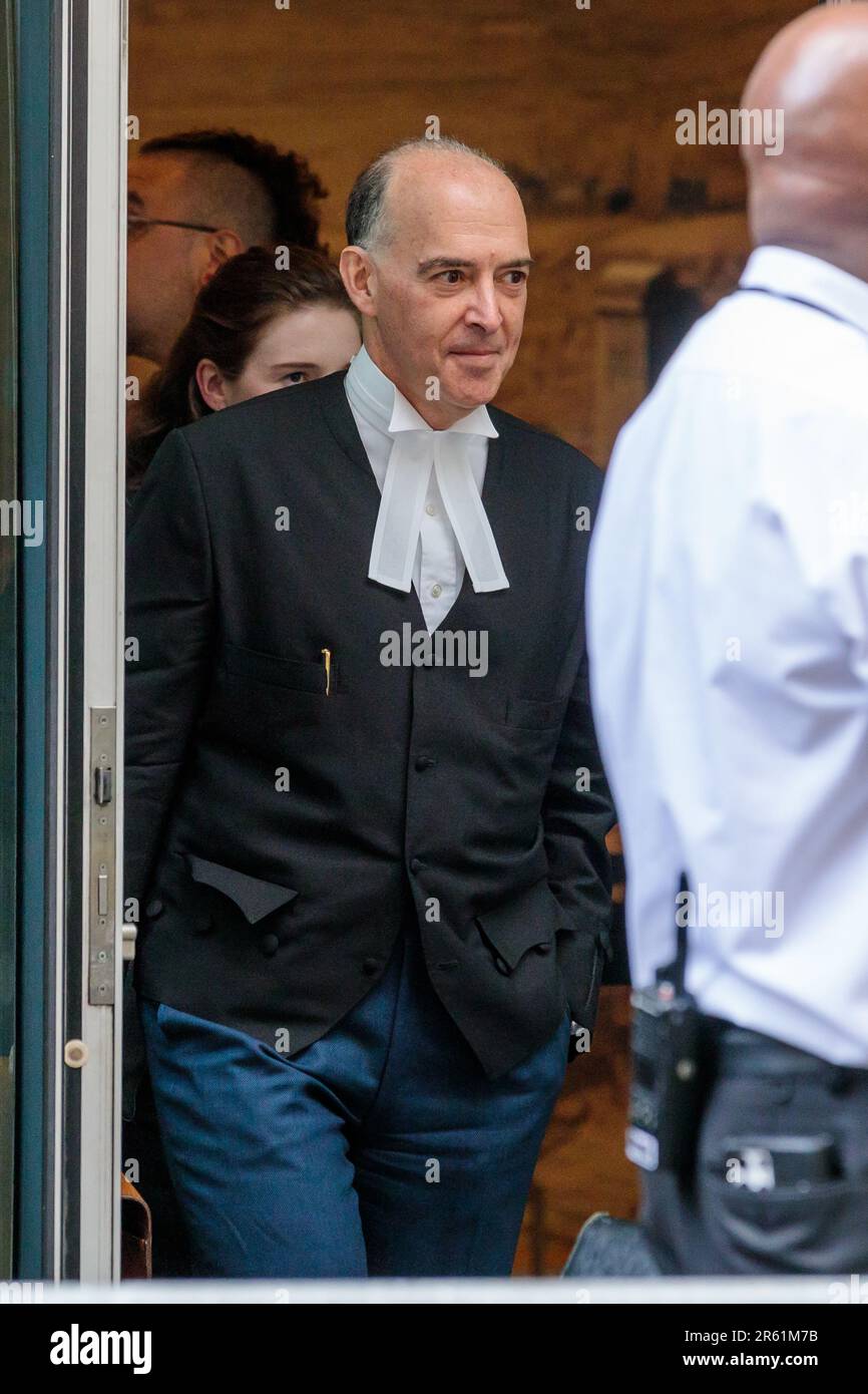 Royal Courts of Justice, London, UK. 6th June 2023. Andrew Green KC ...