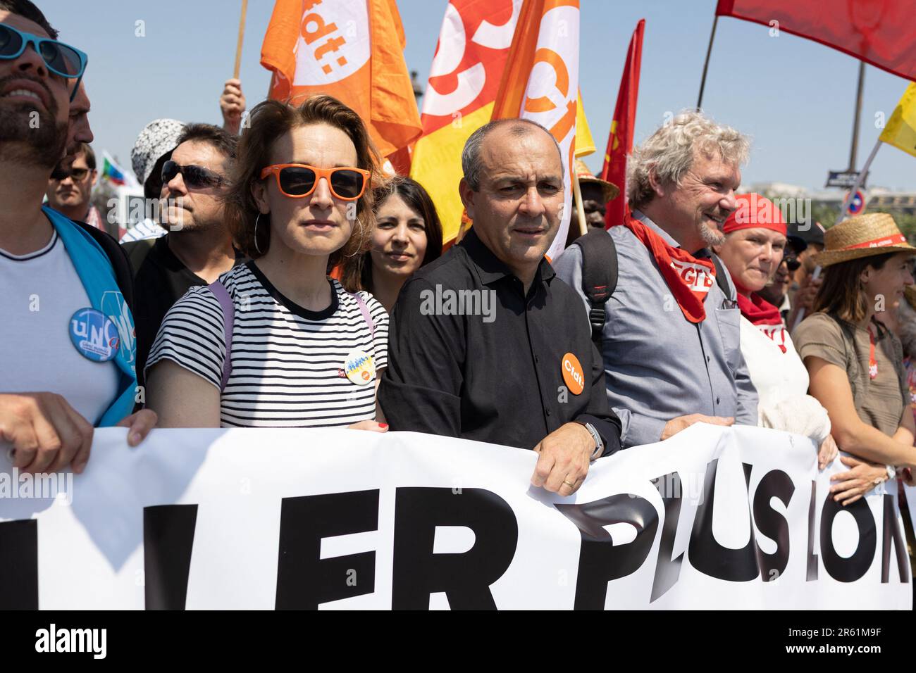 Paris, France. 06th June, 2023. French Democratic Confederation of ...