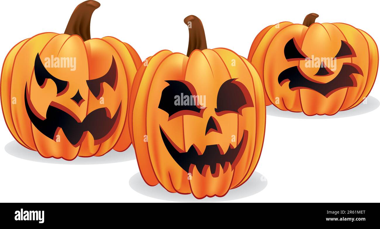Carved jack lantern Stock Vector Images - Alamy