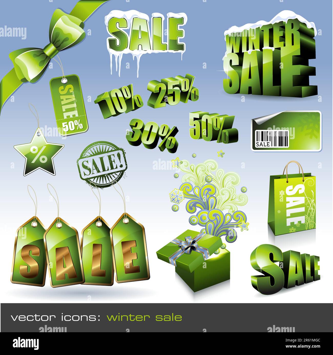 Various design 3d objects Stock Vector Images - Alamy