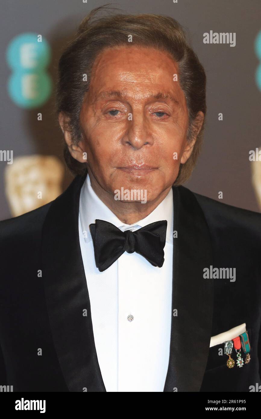 Valentino Garavani attends the EE British Academy Film Awards (BAFTA ...