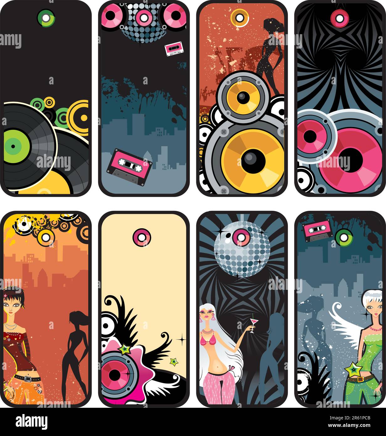 Splash frame music sound illustration Stock Vector Images - Alamy