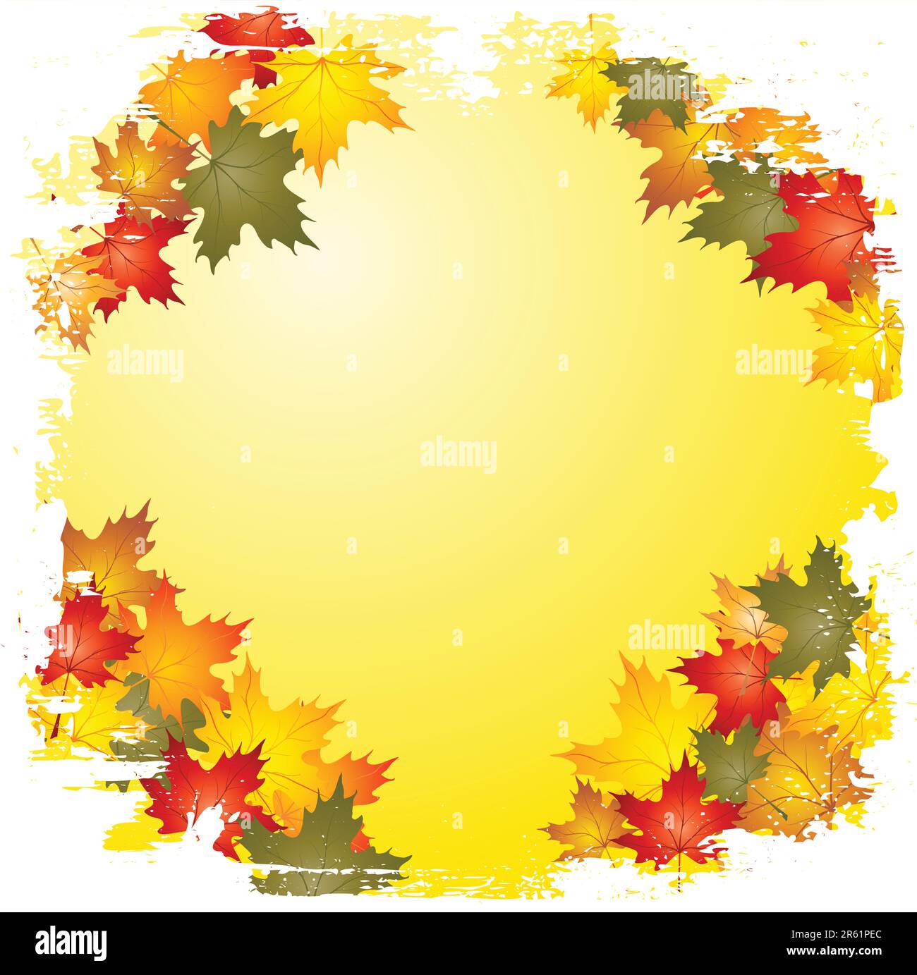 Abstract autumnal Stock Vector Images - Alamy