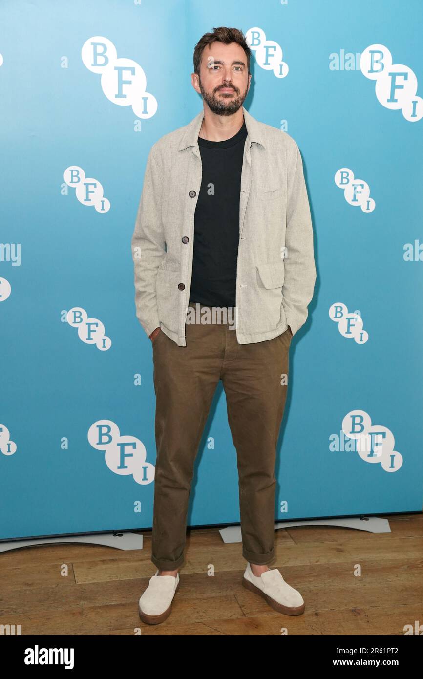 Andrew Chaplin attending a screening of The Full Monty at BFI Southbank ...