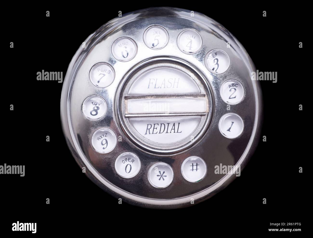 Vintage phone dial isolated on white background Stock Photo - Alamy