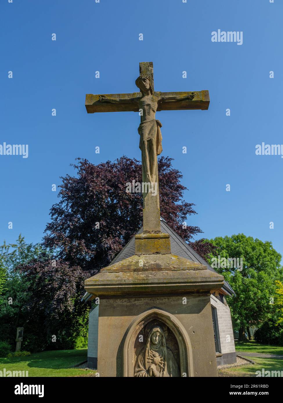 Church of Weseke in westphalia Stock Photo - Alamy