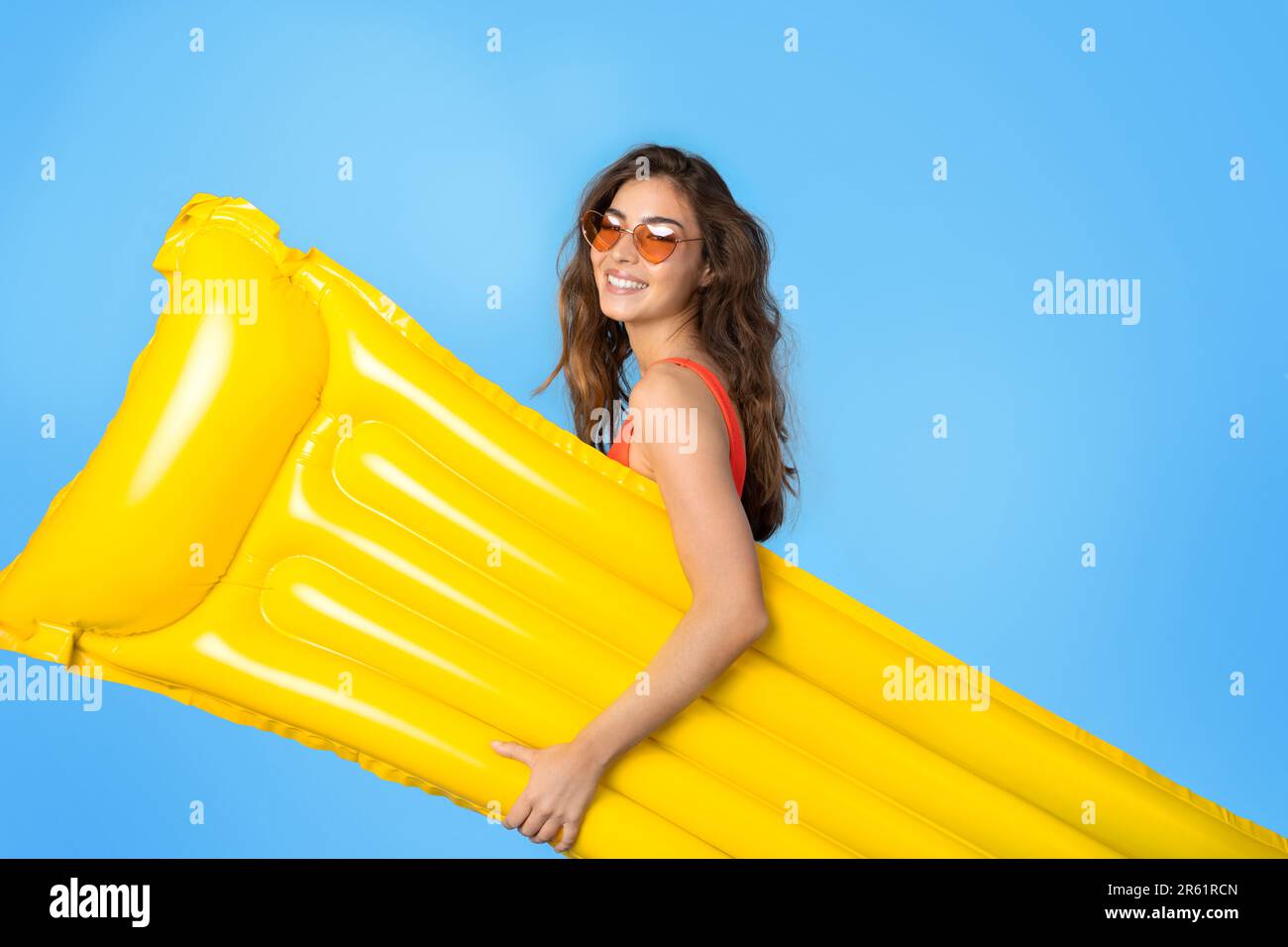 Lady in swimsuit hi-res stock photography and images - Alamy