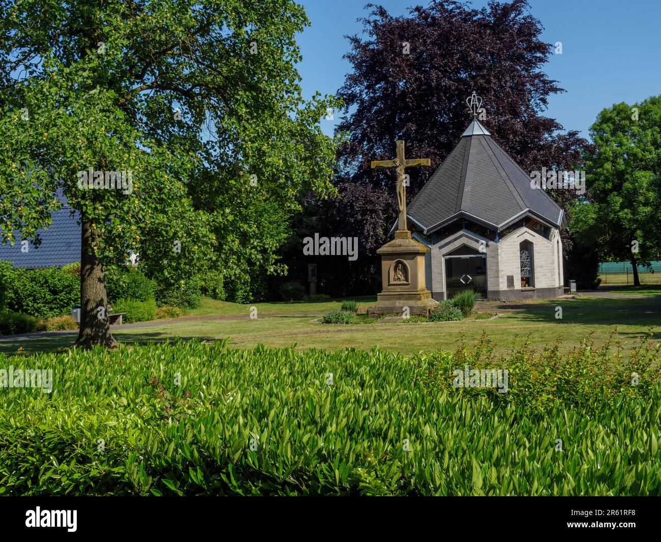 Church of Weseke in westphalia Stock Photo - Alamy