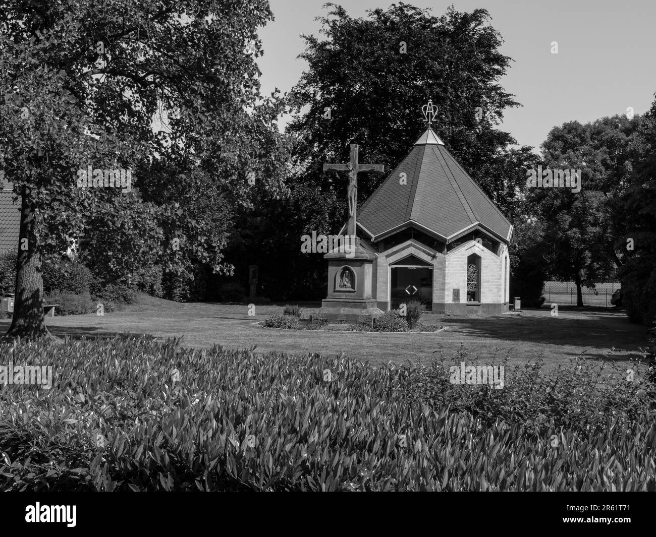 Church of Weseke in westphalia Stock Photo - Alamy