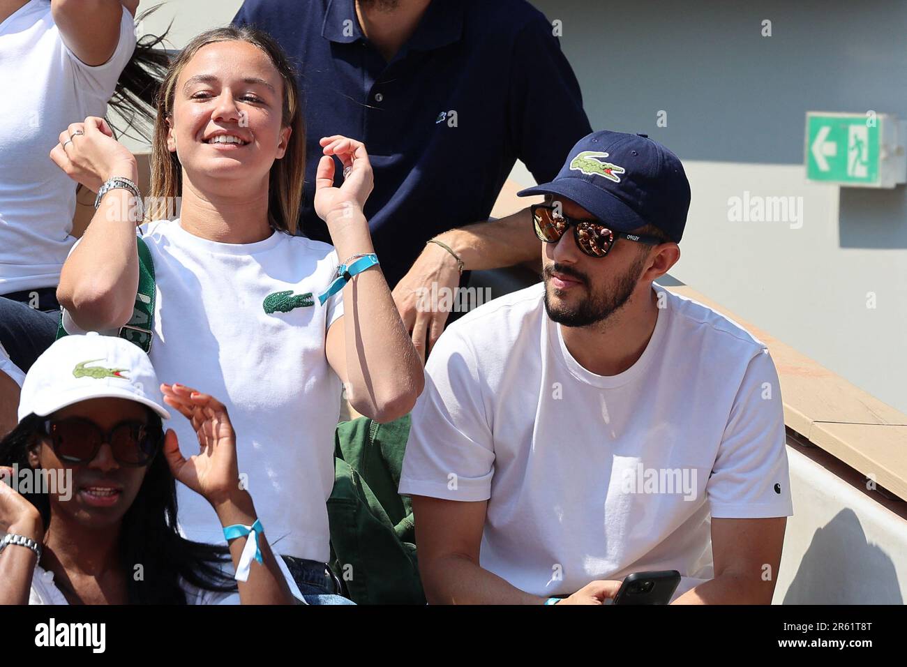 Paris, France. 06th June, 2023. Zoe Marshall, Neyjib Si Ahmed in the ...