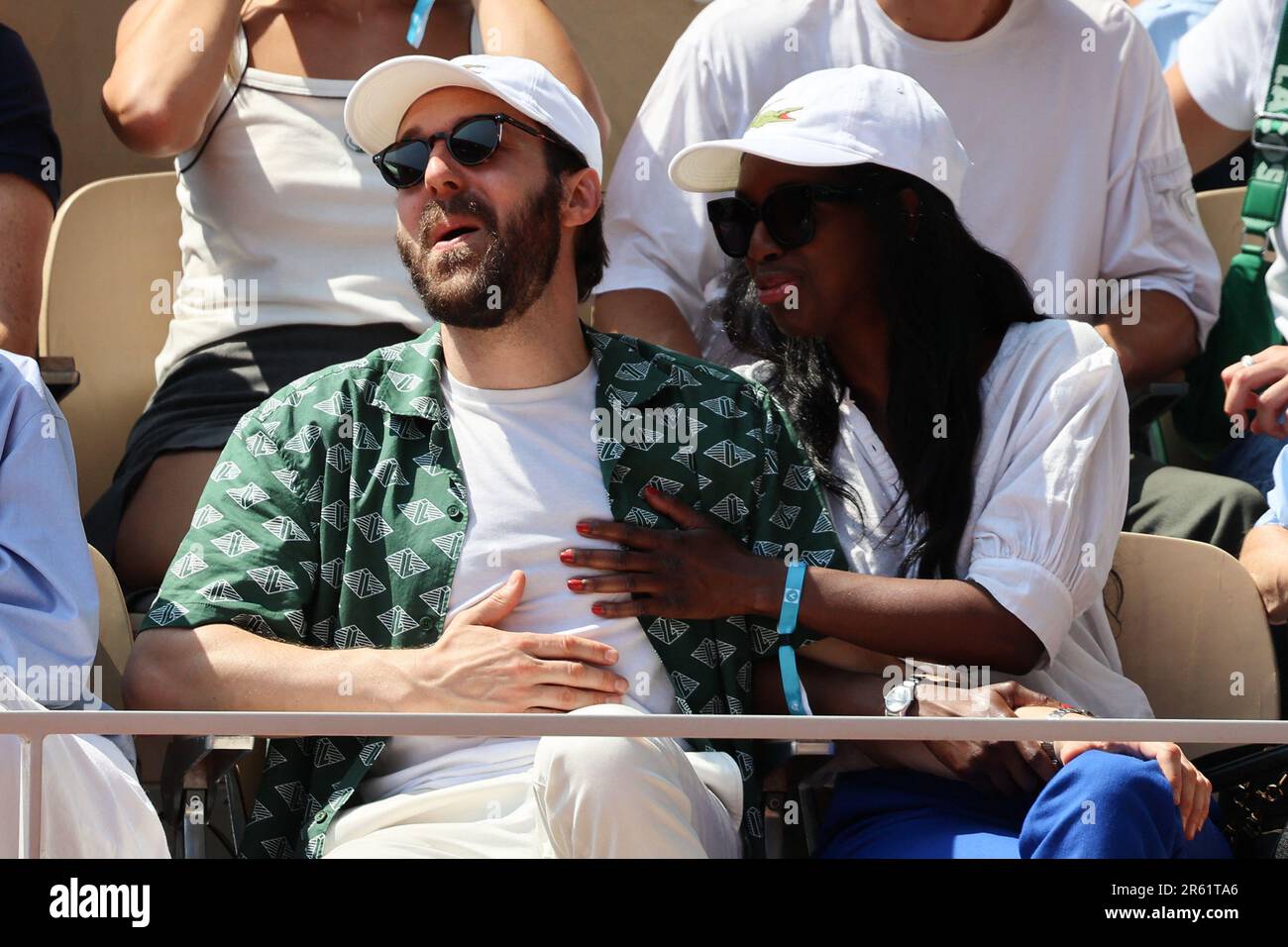Paris, France. 06th June, 2023. Antoine Gouy and Kaba Fanta in the ...