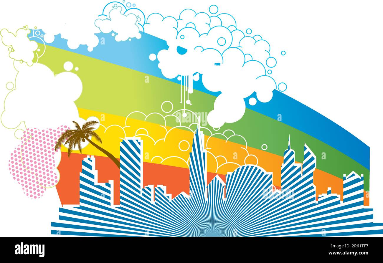 abstract city background Stock Vector Image & Art - Alamy