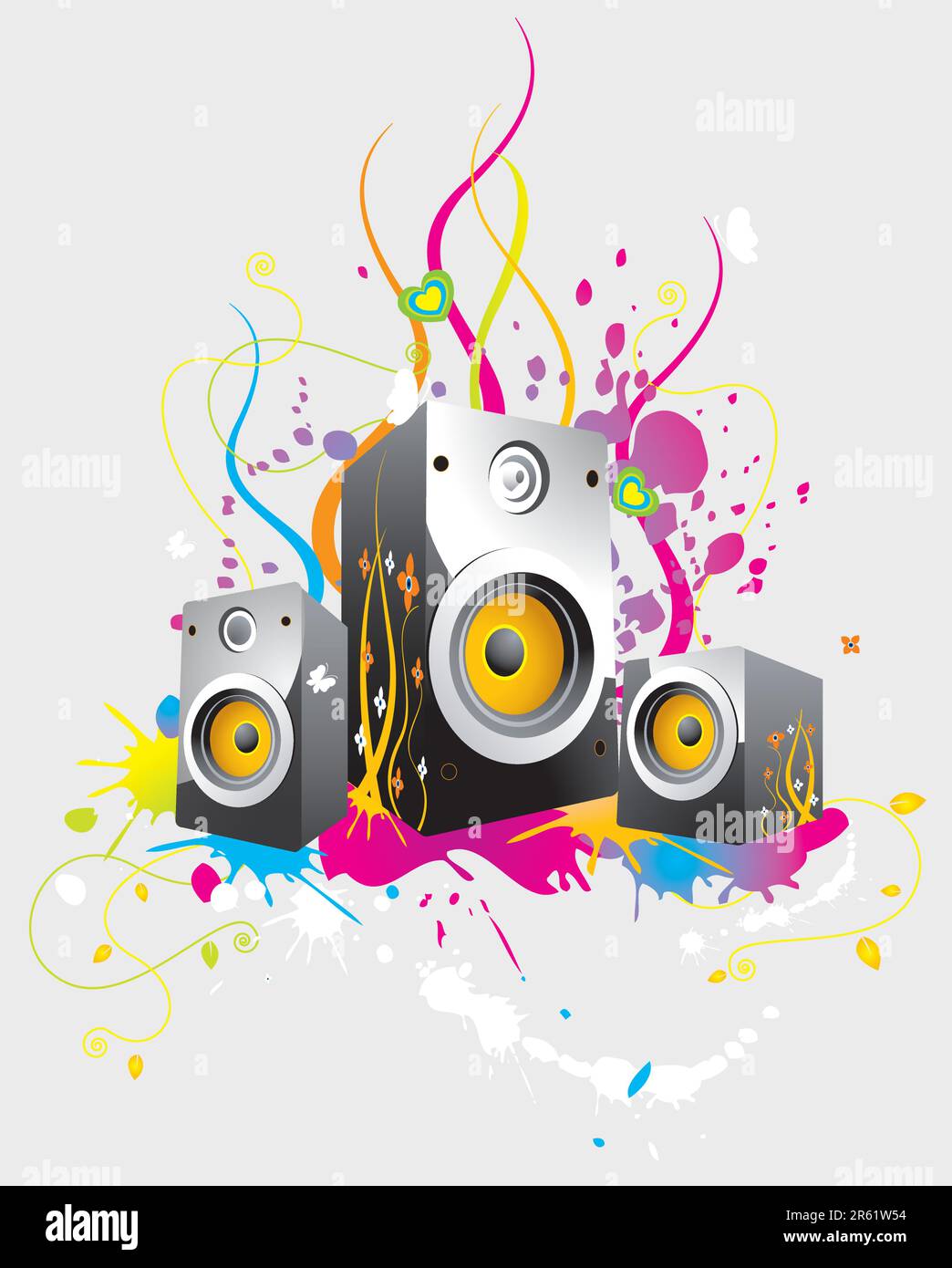 grunge speaker pattern design Stock Vector Image & Art - Alamy
