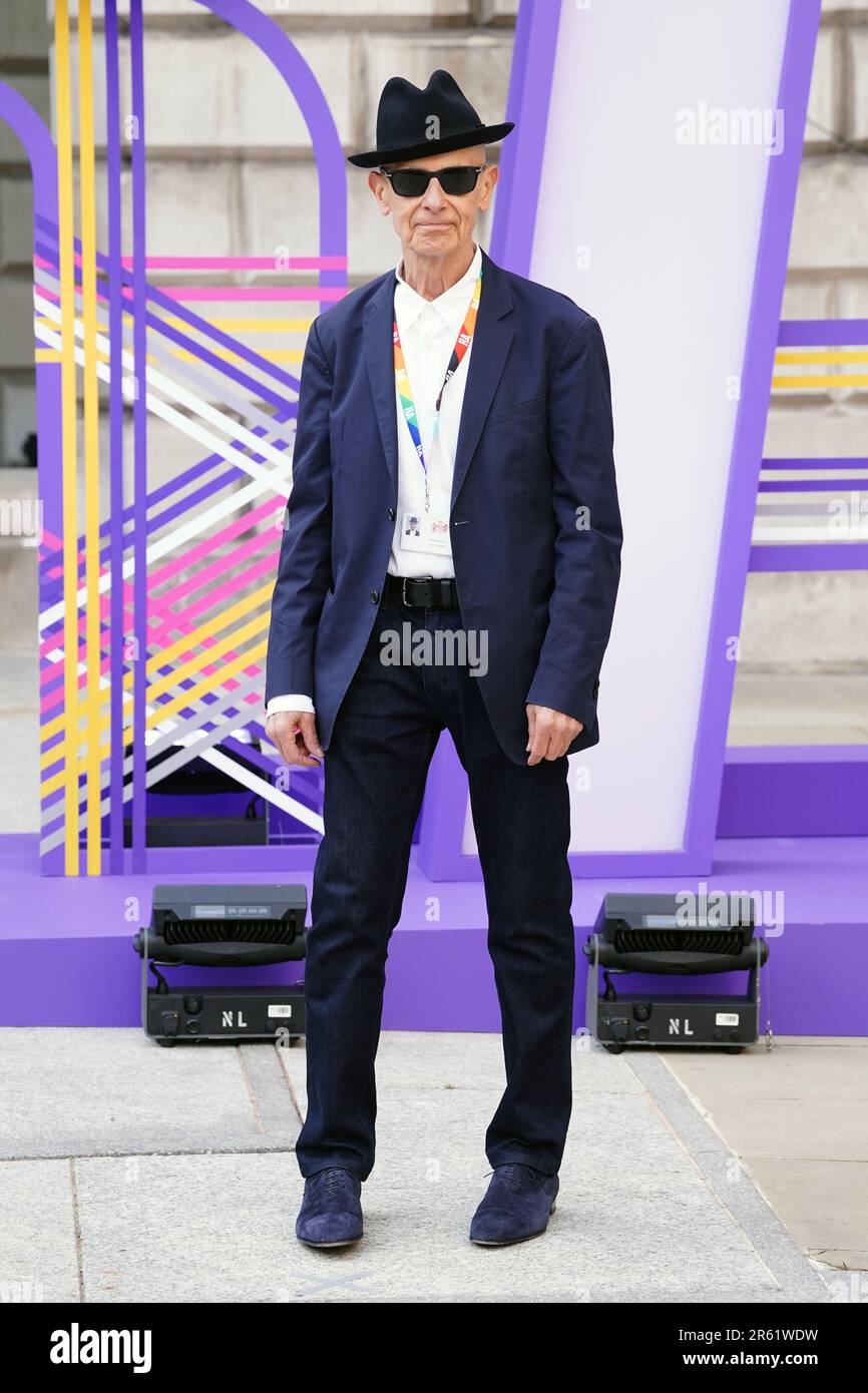 David Remfry attending the Royal Academy of Arts Summer Exhibition ...