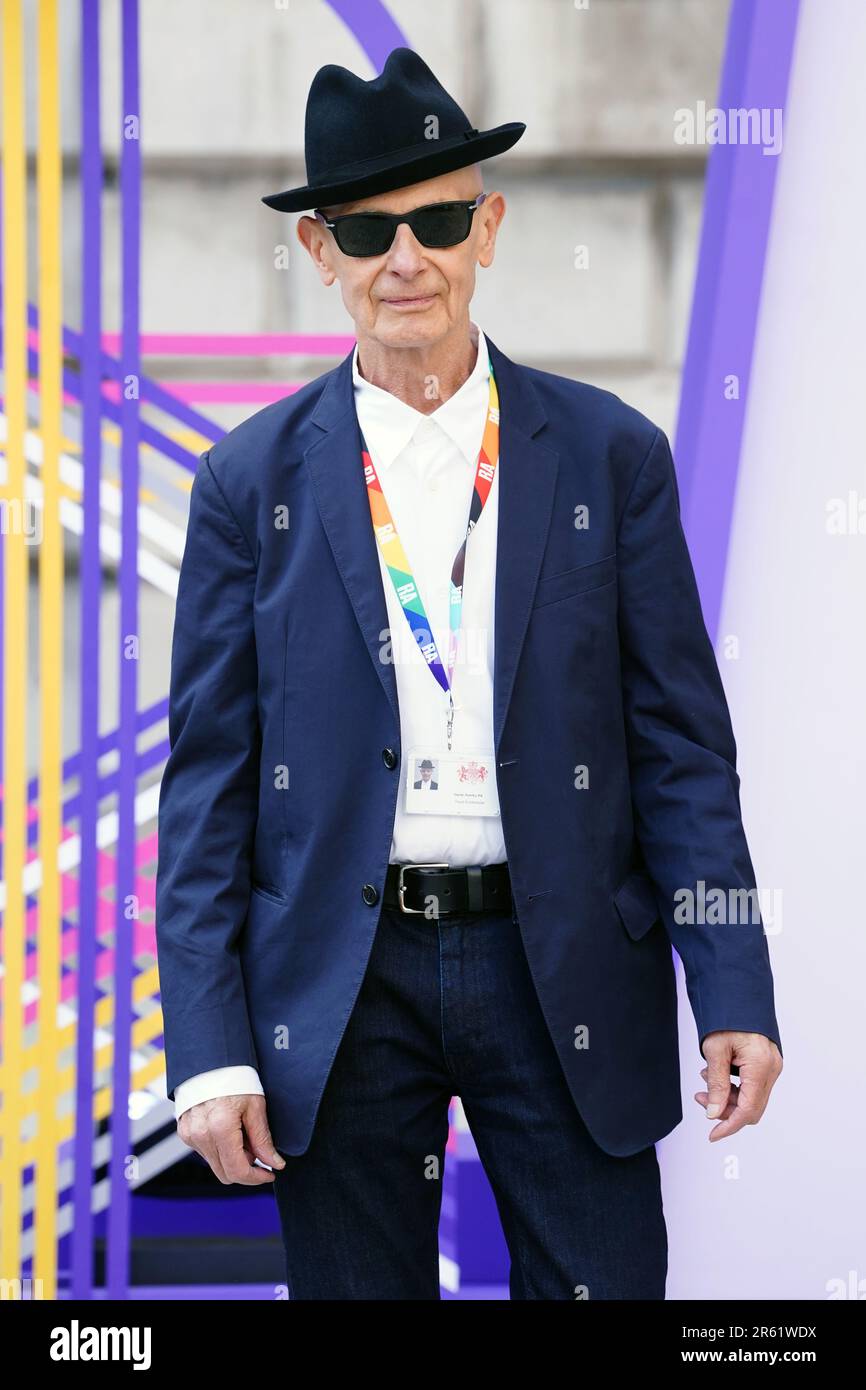 David Remfry attending the Royal Academy of Arts Summer Exhibition ...