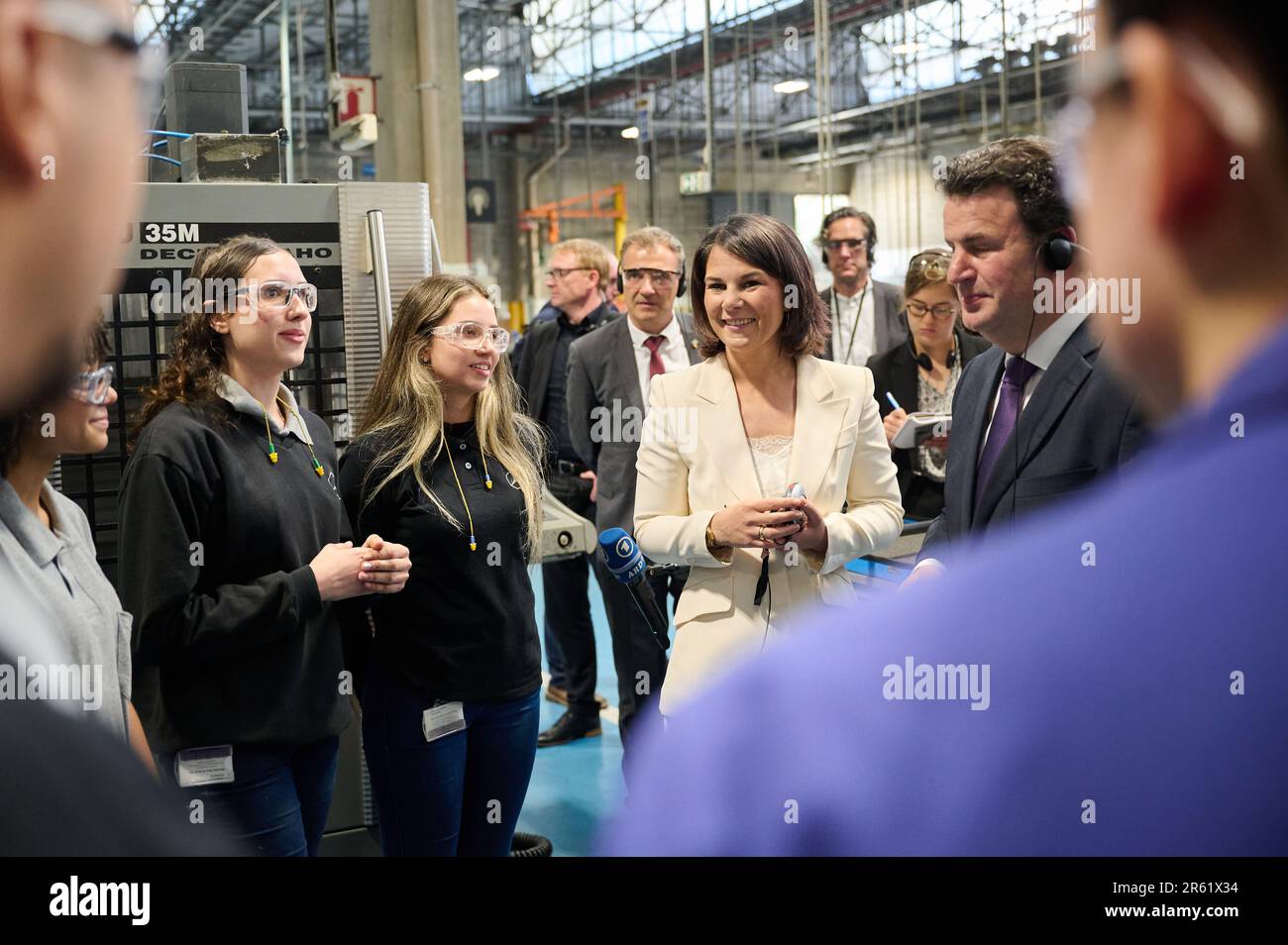 Brasilia, Brazil. 06th June, 2023. Hubertus Heil (SPD), Federal ...