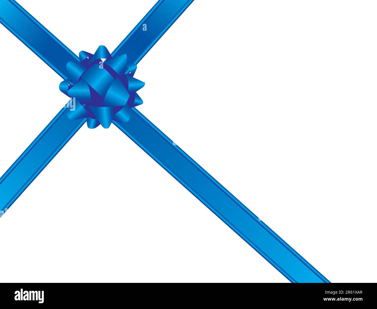 Blue ribbons bow hi-res stock photography and images - Alamy
