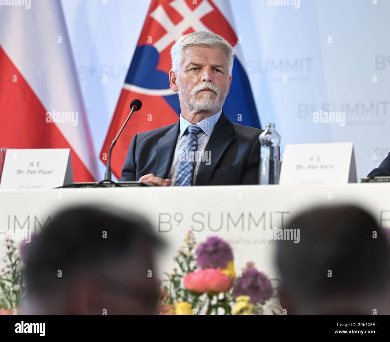 Bratislava, Slovakia. 06th June, 2023. Czech President Petr Pavel ...