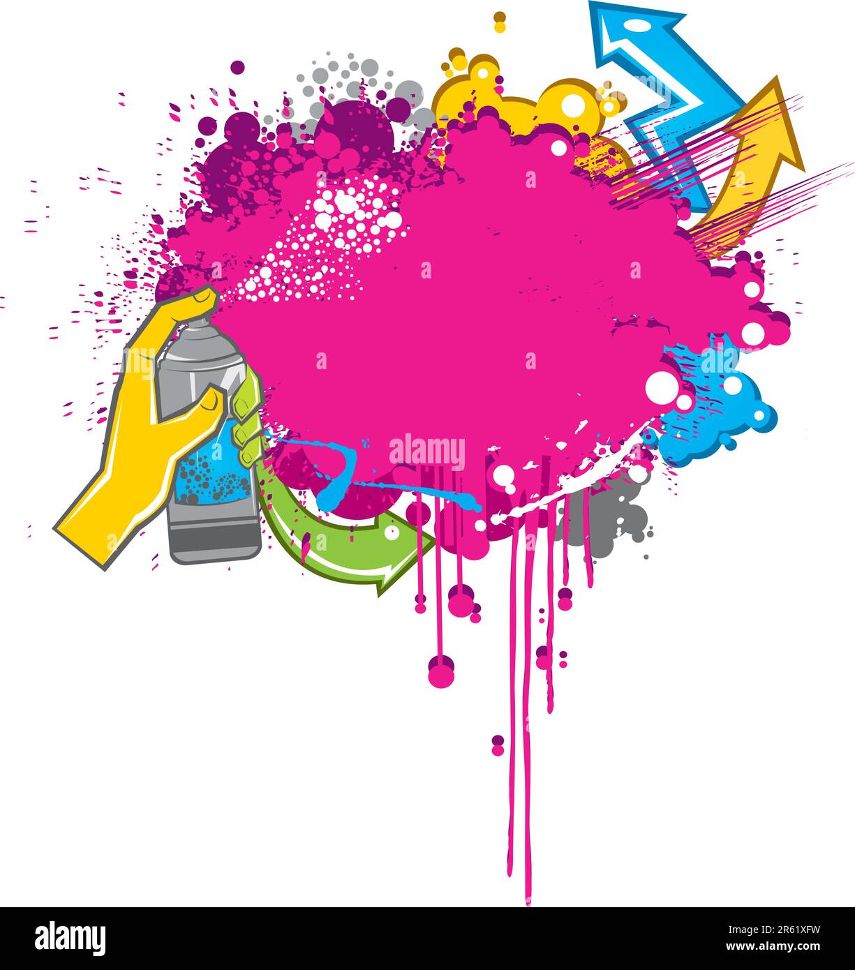 Doodle style painting noticeboard pattern design Stock Vector Image ...