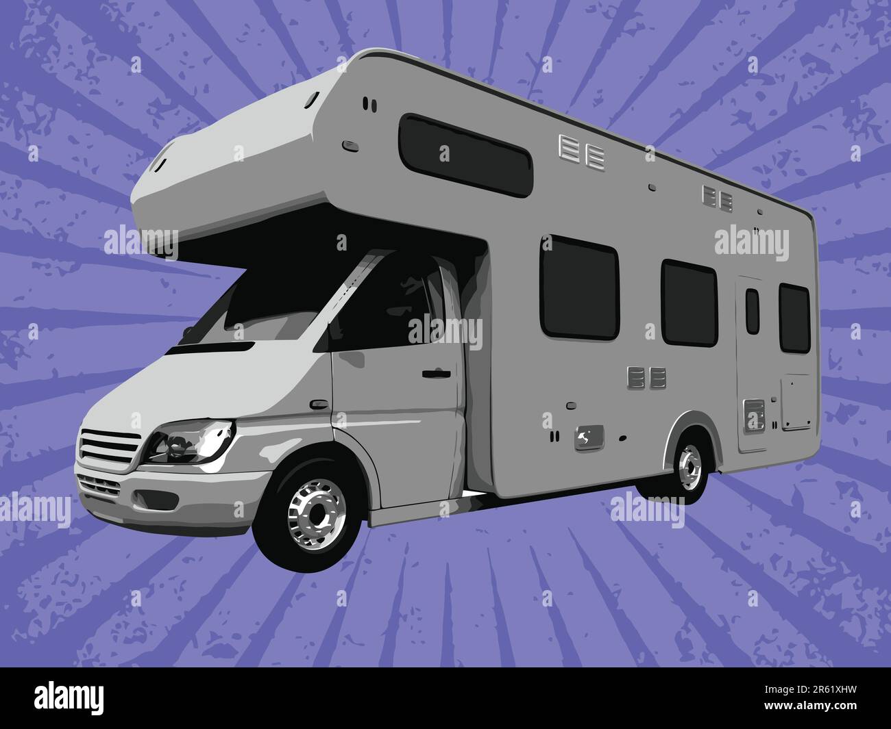 vector travel truck Stock Vector Image & Art - Alamy