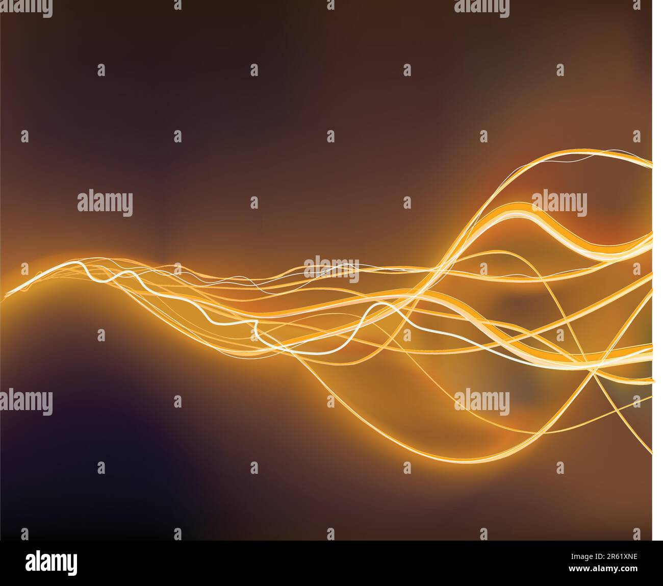 A vector illustrated futuristic background resembling motion blurred ...