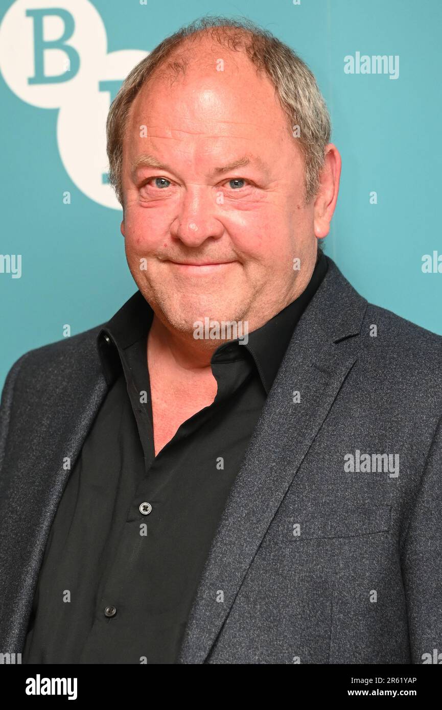 London, UK. June 6 2023. Mark Addy attends The Full Monty - BFI talent ...